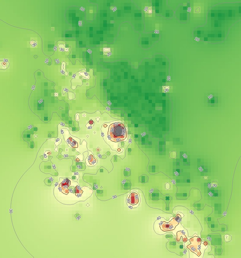 Tutorial: Create a groundwater quality map from borehole data | OCWGIS